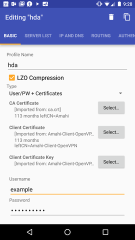 VPNAndroid - Amahi Wiki