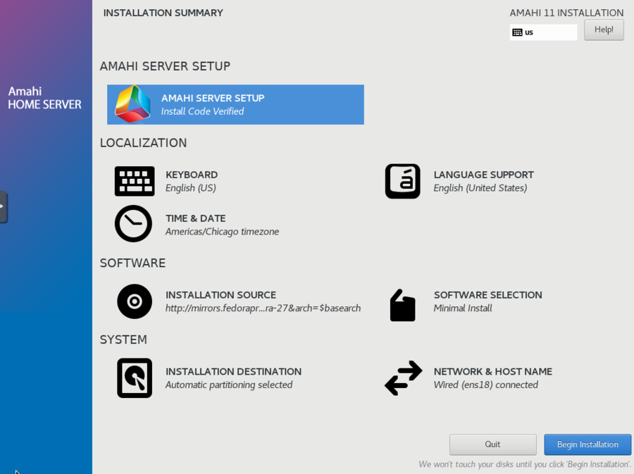 Amahi 11 Express DVD Install - Amahi Wiki